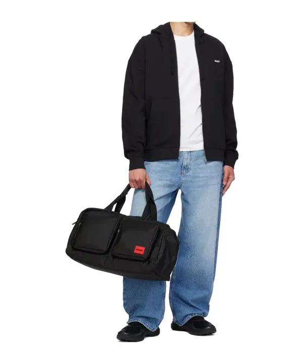 Hugo Boss Logo Double Handle Travel Bag