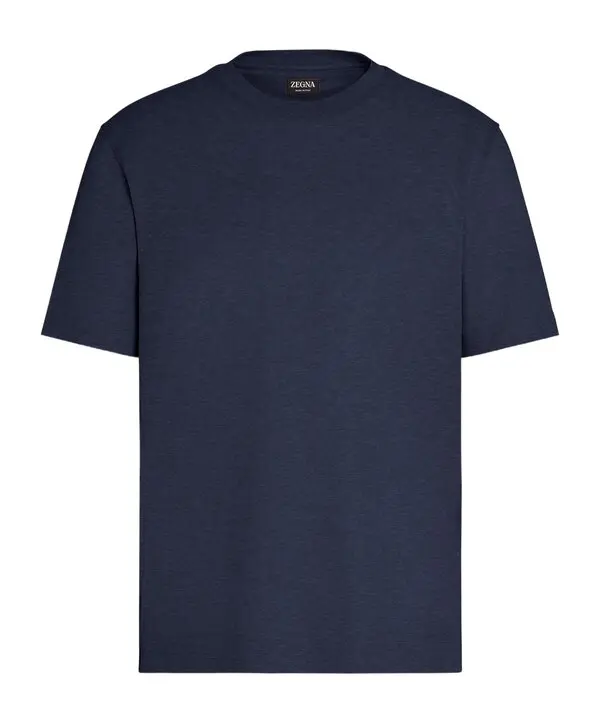 Zegna Fine-knit Linen T-shirt