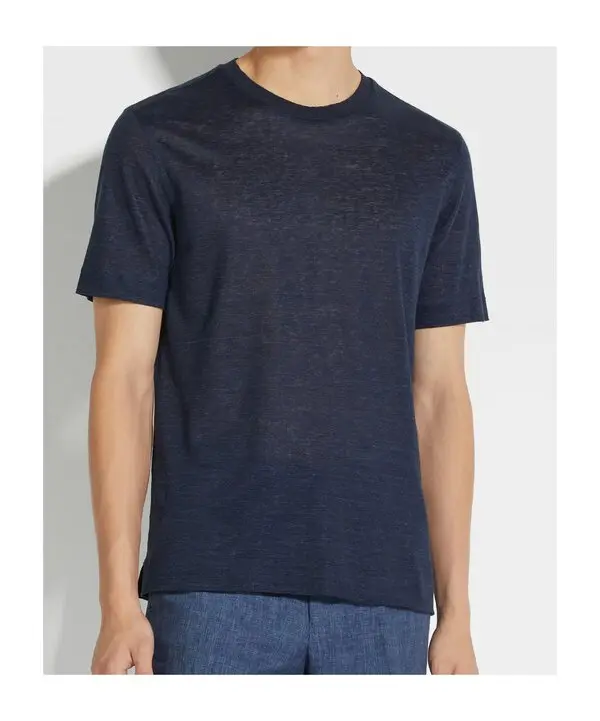Zegna Fine-knit Linen T-shirt