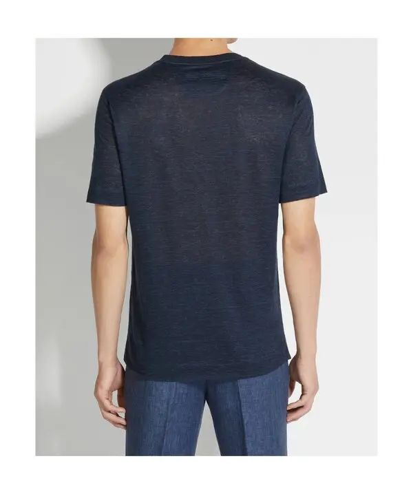 Zegna Fine-knit Linen T-shirt