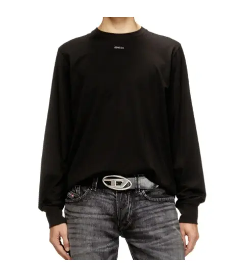 DIESEL® T-adjust-ls-v1 Logo Long-sleeve T-shirt