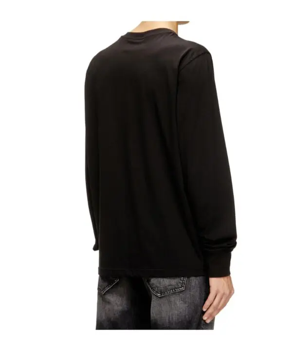DIESEL® T-adjust-ls-v1 Logo Long-sleeve T-shirt