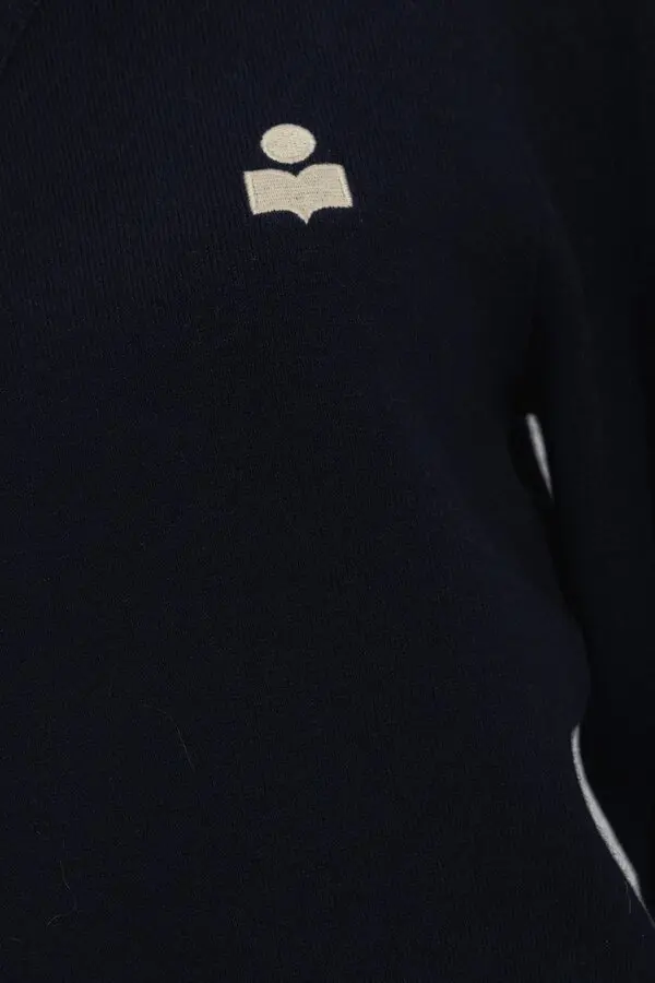 Isabel Marant Étoile Kelaya Embroidered Crewneck Jumper - Black