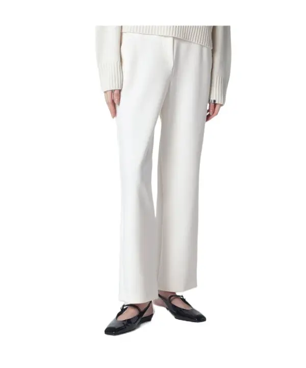 Max Mara Nylon-blend Straight-leg Trousers