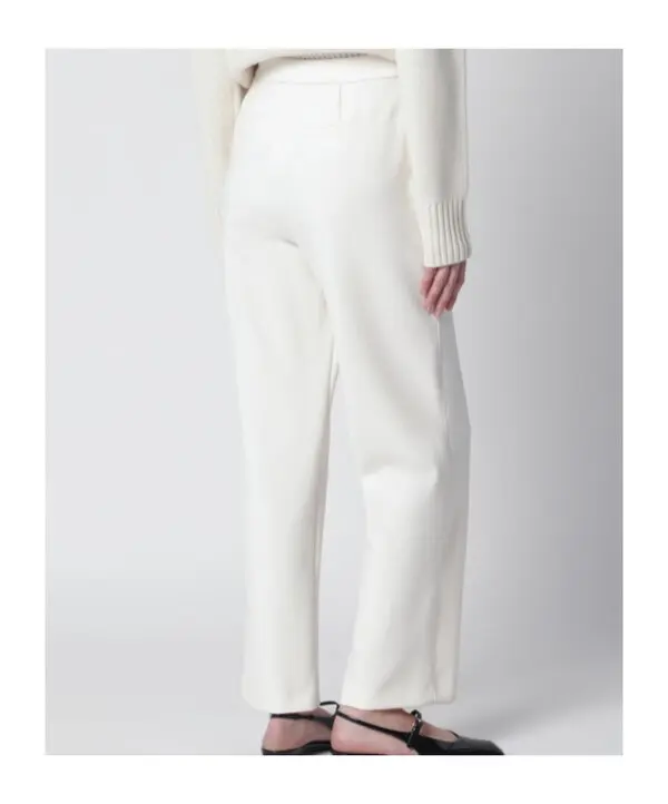 Max Mara Nylon-blend Straight-leg Trousers