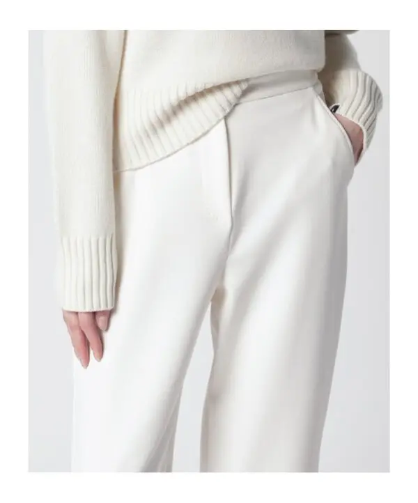 Max Mara Nylon-blend Straight-leg Trousers