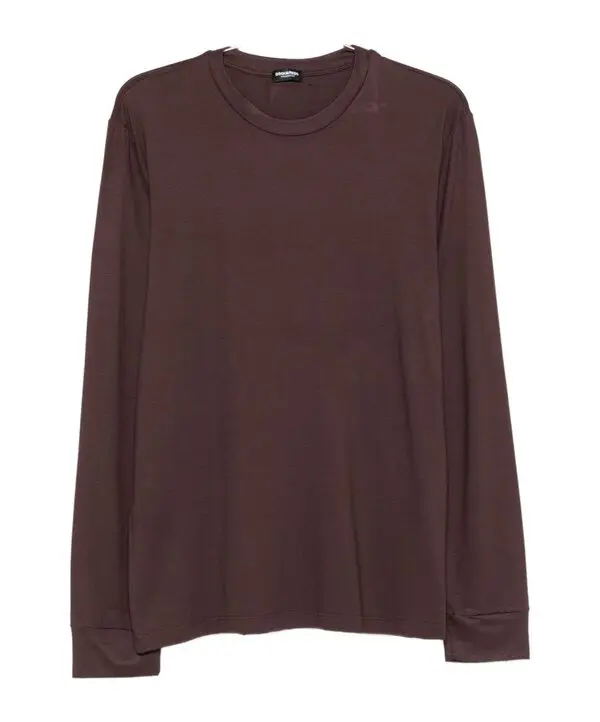 Dsquared2 Logo Patch Long-sleeved T-shirt