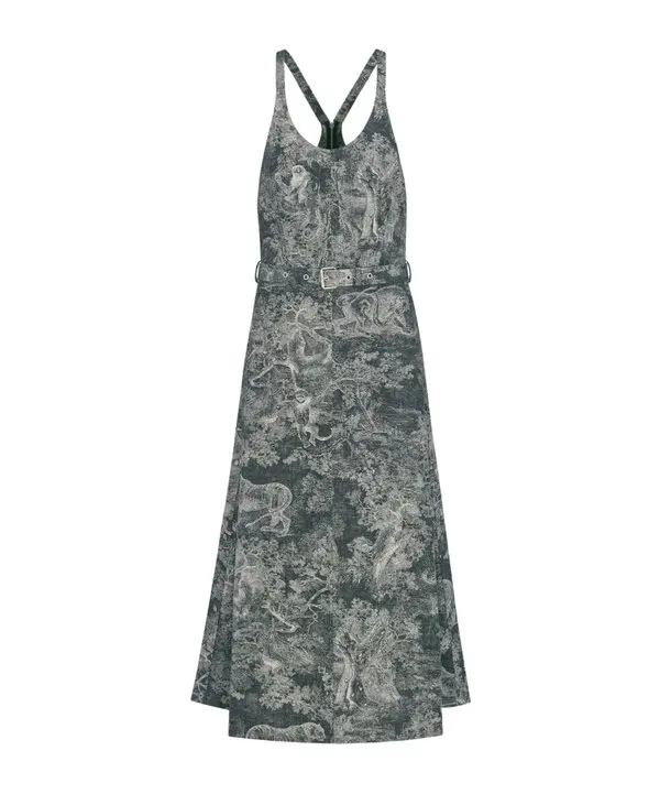 Dior Mid-length Belted Dress