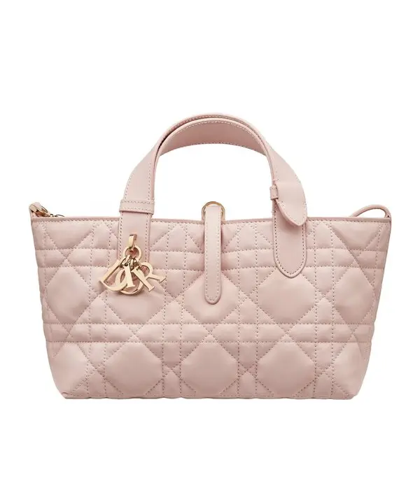 Dior Small Toujours Bag With Macrocannage Stitching