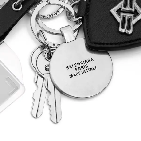 Balenciaga Keychain Badge Full Charms In Multicolor