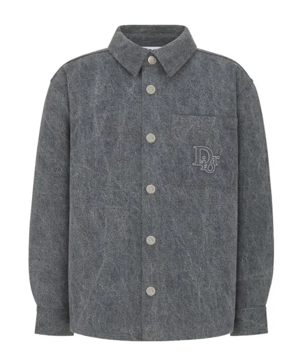Dior Logo Patch Shirt Jacket