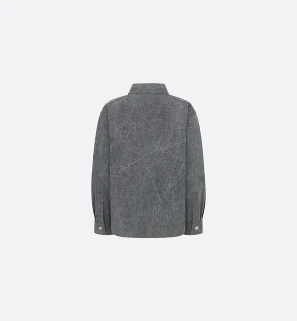 Dior Logo Patch Shirt Jacket