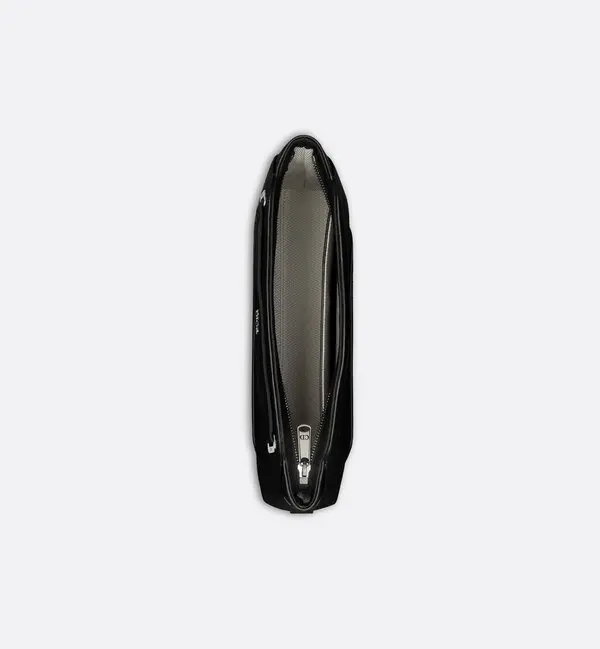 Dior Normandie A5 Triangle Pouch With Calfskin Wrist Strap