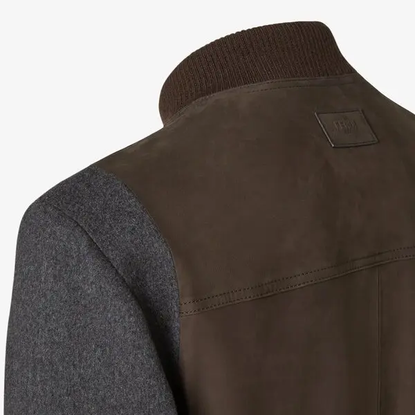 Fendi Panelled Bomber Jacket