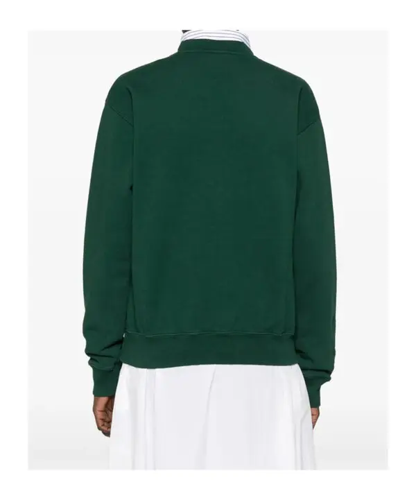 SPORTY  RICH Sporty & Rich Crew Neck Sweatshirt With Printed Logo