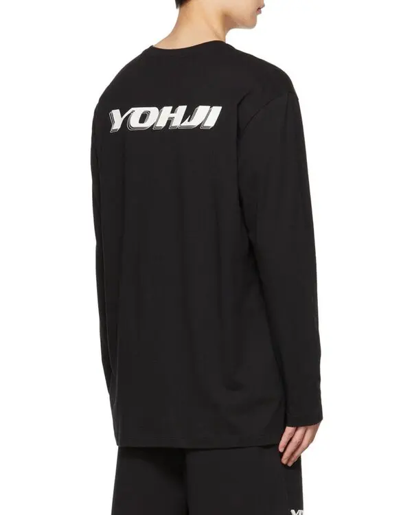 Y3 Logo-print Long-sleeve T-shirt