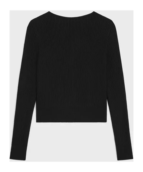 Celine Cardigan In Fine Wool