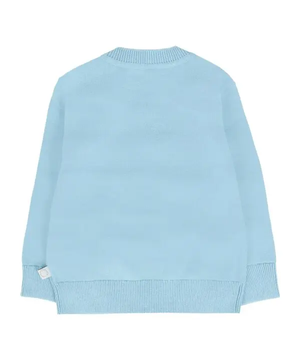 Stella McCartney Long Sleeve Crewneck Sweatshirt With Button Fastenings