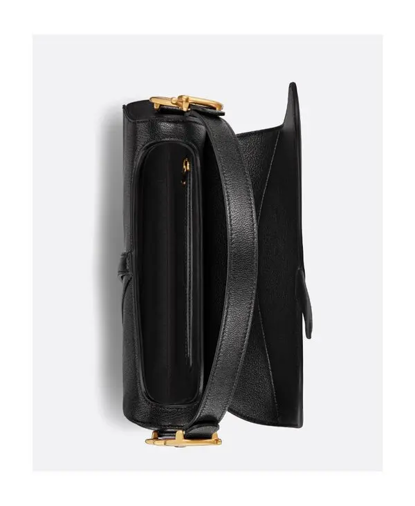 Dior Saddle Bag With Strap - Black