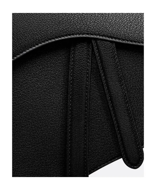 Dior Saddle Bag With Strap - Black