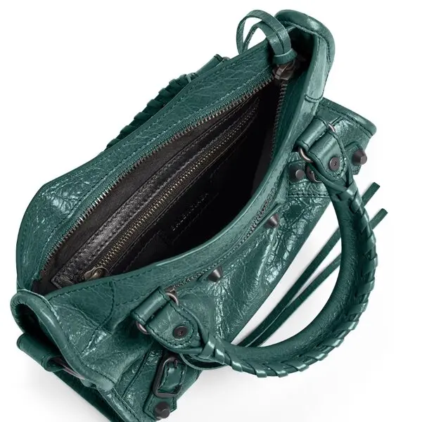 Balenciaga Le City Mini Tote Bag - Dark Emerald