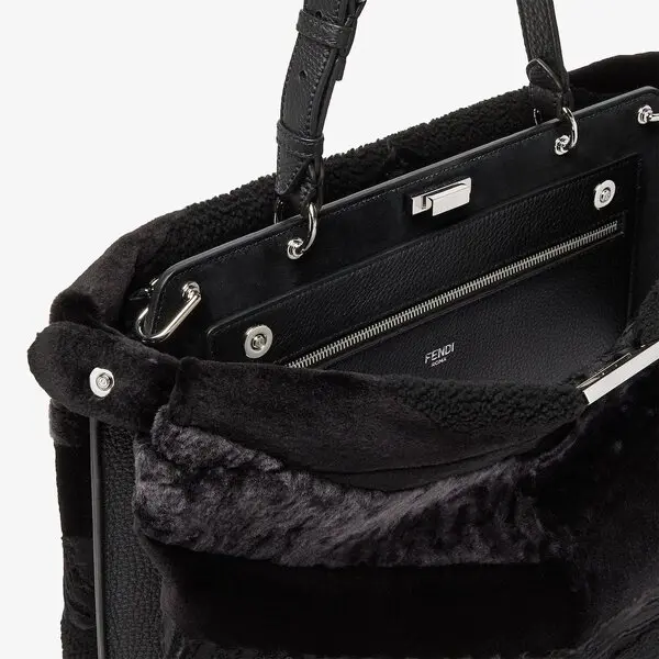 Fendi Maxi Peekaboo Soft Bag