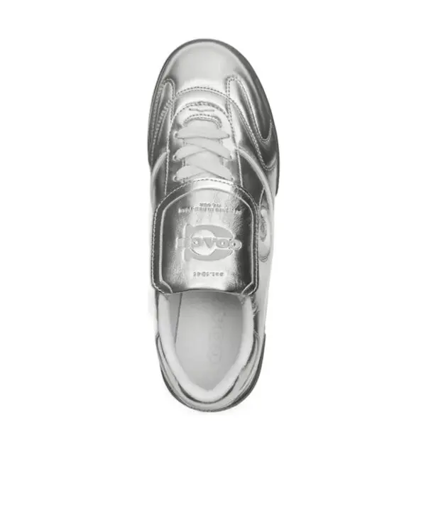 COACH Metallic Leather Match Sneakers