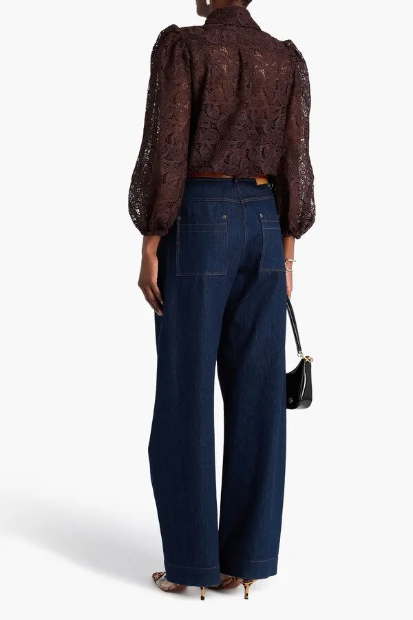 Zimmermann Guipure Lace Shirt