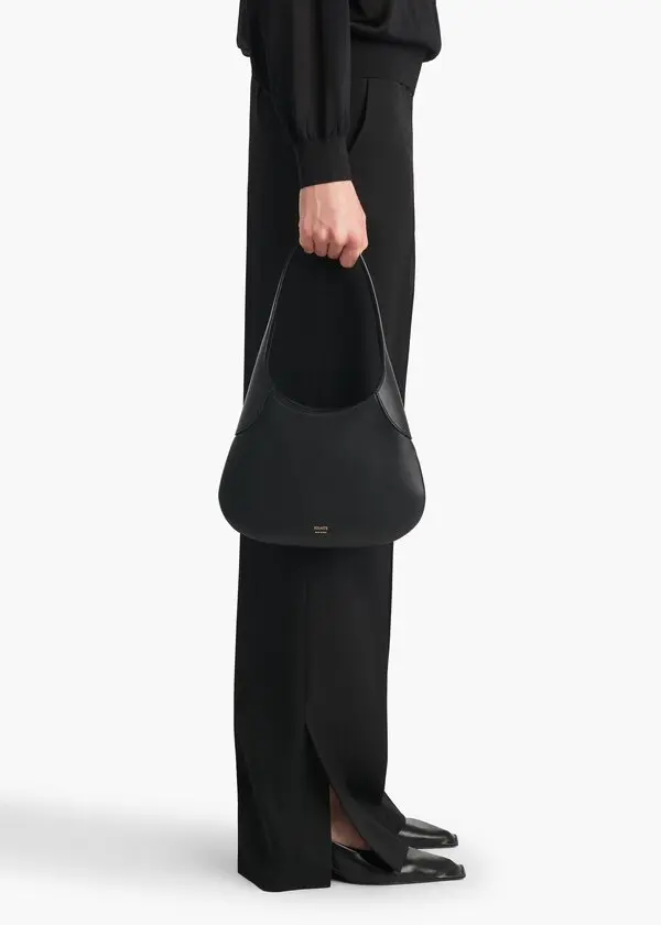 Khaite Small Joan Hobo Bag - Black