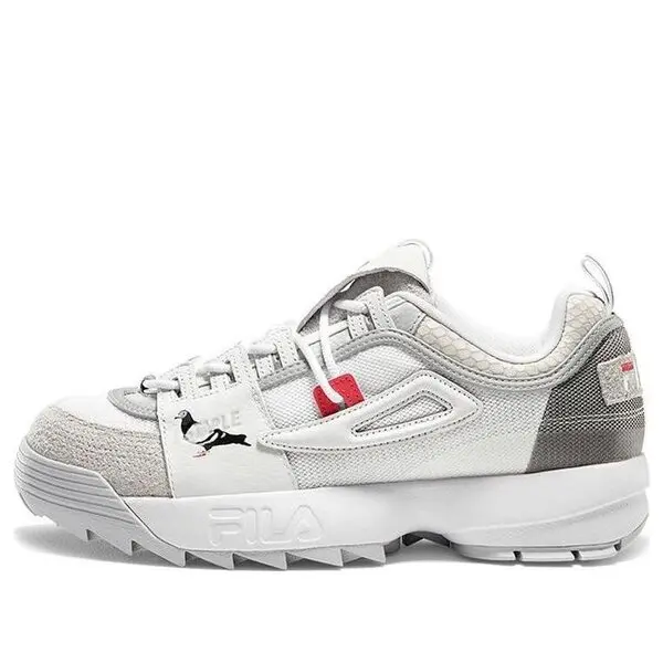 FILA FUSION Staple X Daddy Shoes - White/grey