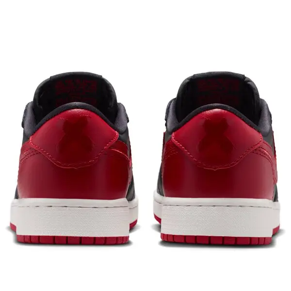 JORDAN 1 Retro Low Og 'banned - Black/red