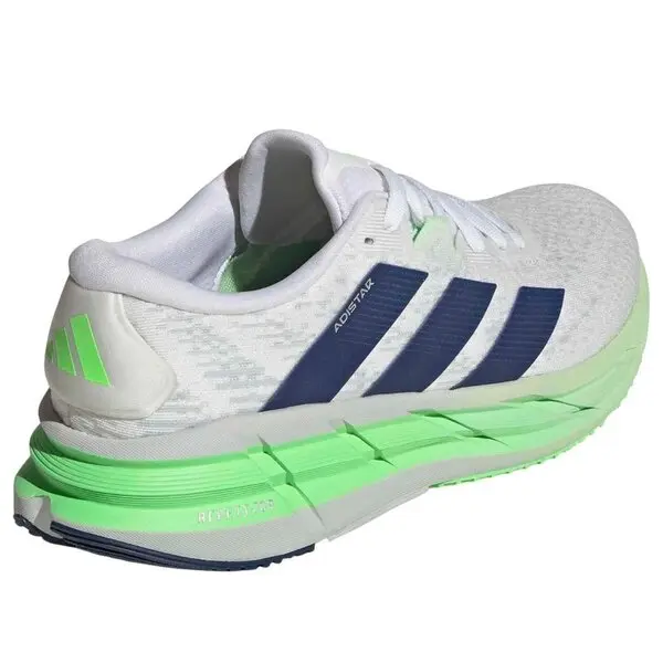 Adidas Adistar 4 "white Tech Indigo - Cloud White/tech Indigo/lime Burst