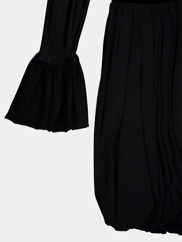 Rabanne Panelled Flared Mini Dress