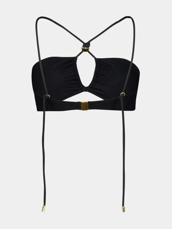 VIX PAULA HERMANNY Matte Gal Isa Bikini Top