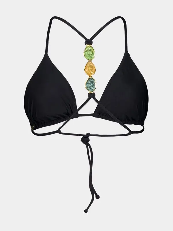 VIX PAULA HERMANNY Firenze Petra T Back Triangle Bikini Top