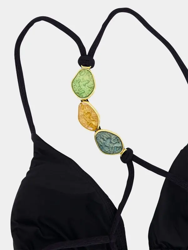 VIX PAULA HERMANNY Firenze Petra T Back Triangle Bikini Top