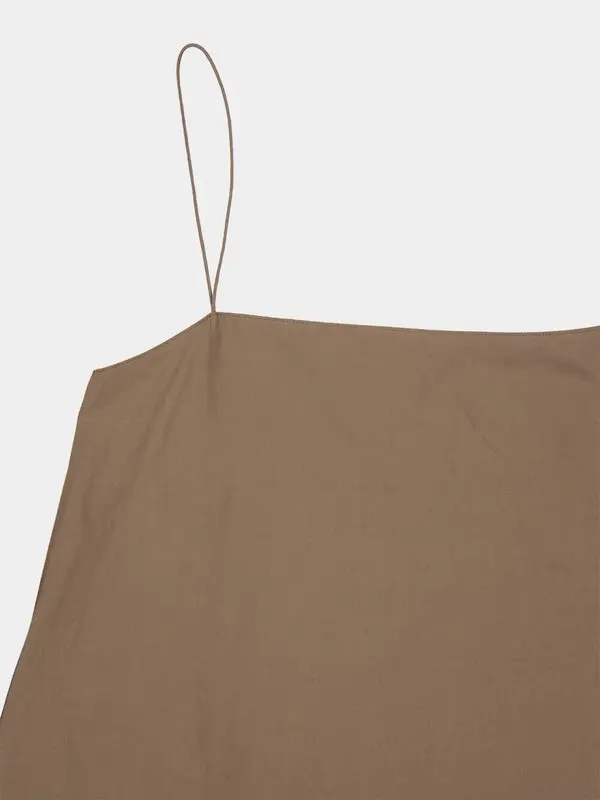 Matteau Birch Square Cami Mini Dress In Birch