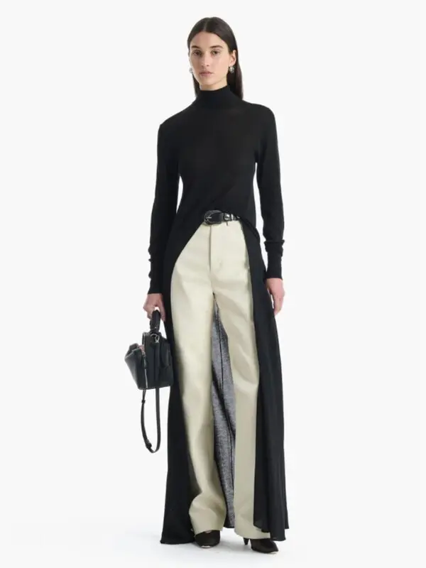 Altuzarra Byrd Longline Sweater - Black