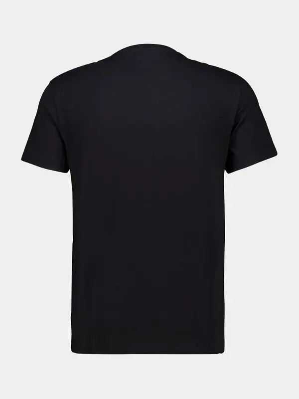 Valentino Garavani Cotton Regular Fit T-shirt - Black