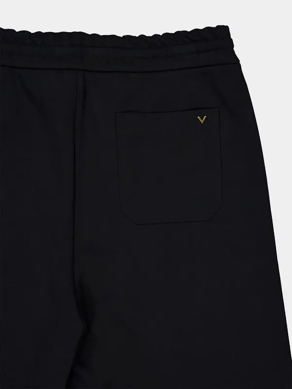 Valentino Garavani Cotton Blend Shorts