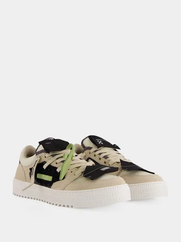 Off-White Low Top 3.0 Sneakers - Beige