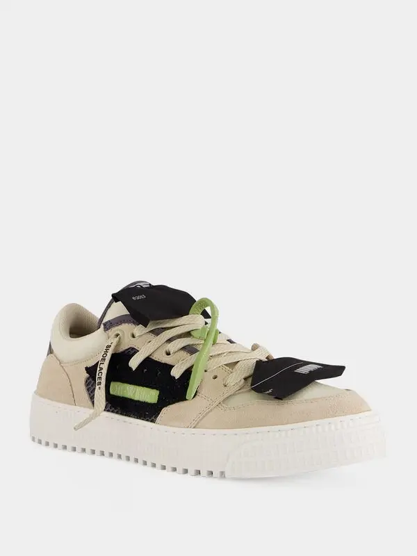 Off-White Low Top 3.0 Sneakers - Beige