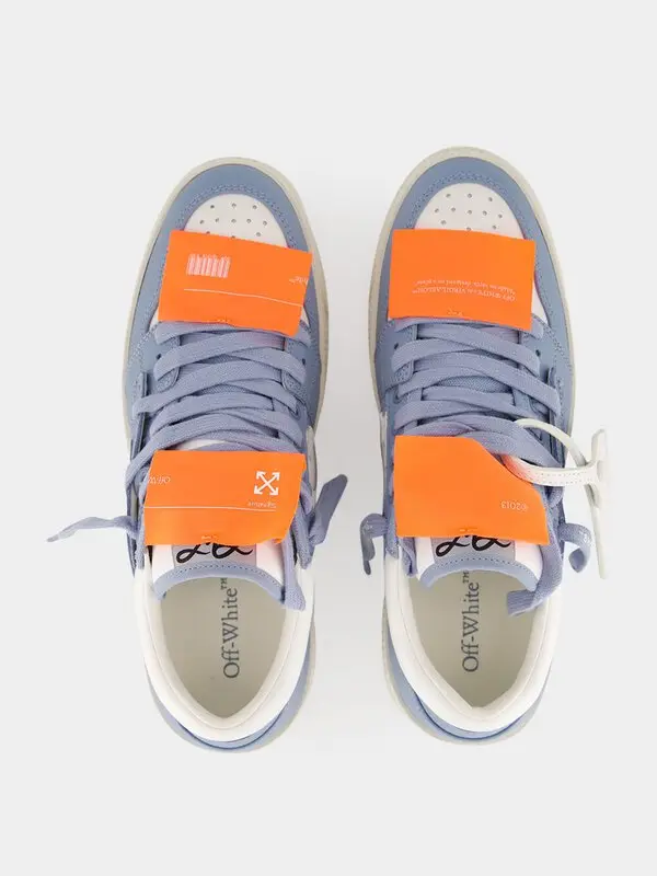 Off-White Vintage Low Top 3.0 Off Court Sneakers - Blue