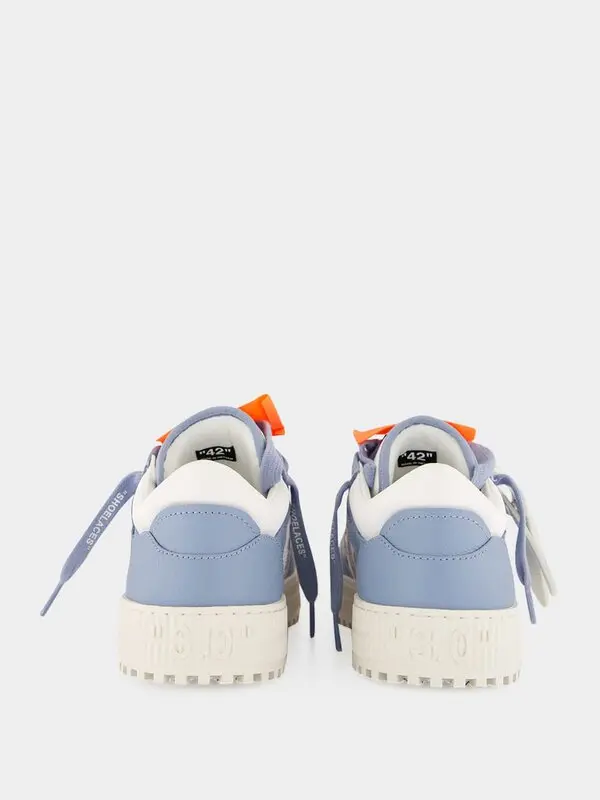 Off-White Vintage Low Top 3.0 Off Court Sneakers - Blue