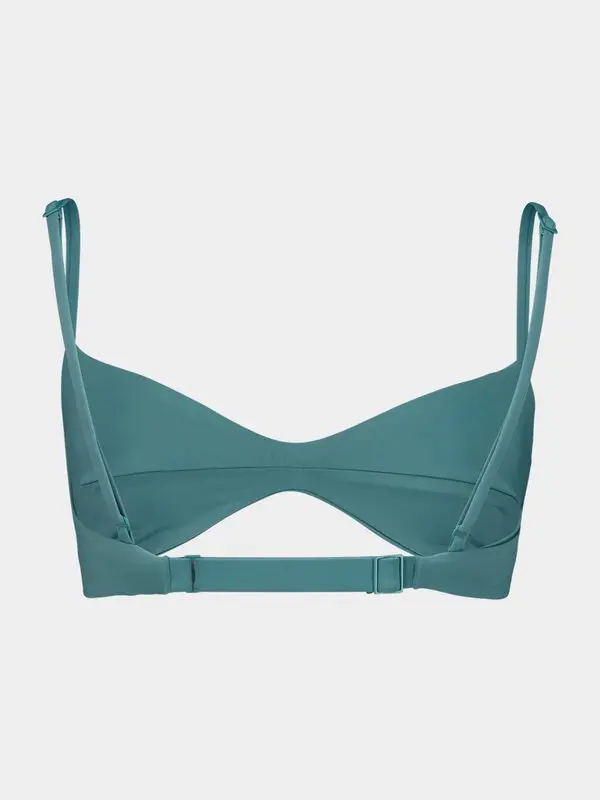 HAIGHT. Monica Bikini Top - Blue