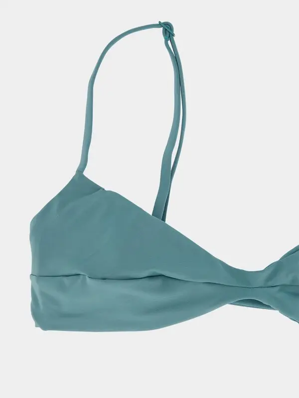 HAIGHT. Monica Bikini Top - Blue