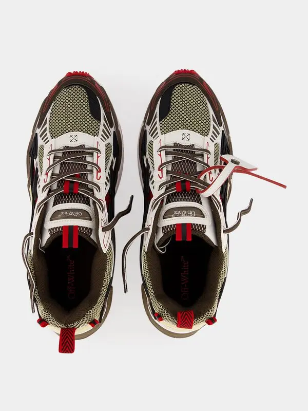 Off-White Be Right Back" Sneakers - Red