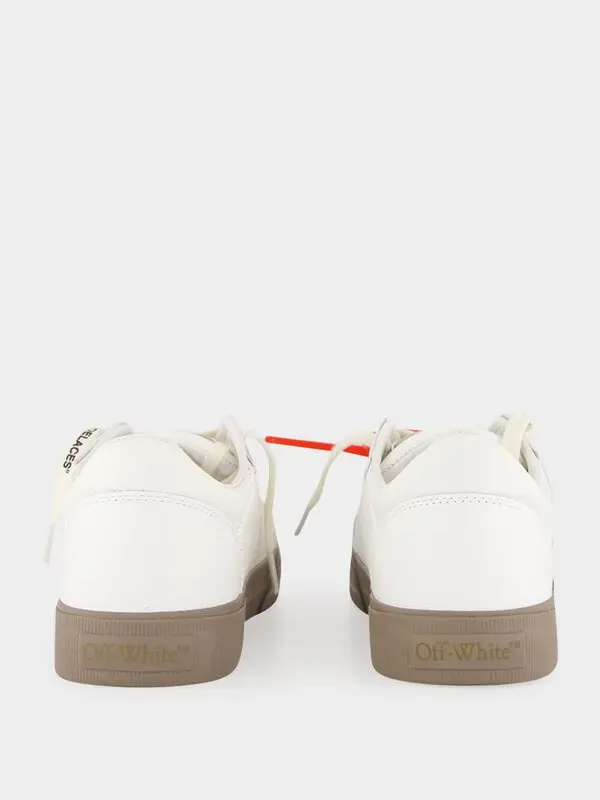 Off-White Vulcanized Low Leather Sneakers - Multicolour