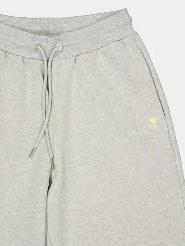 AMI Paris Light Heather Trackpants - Grey