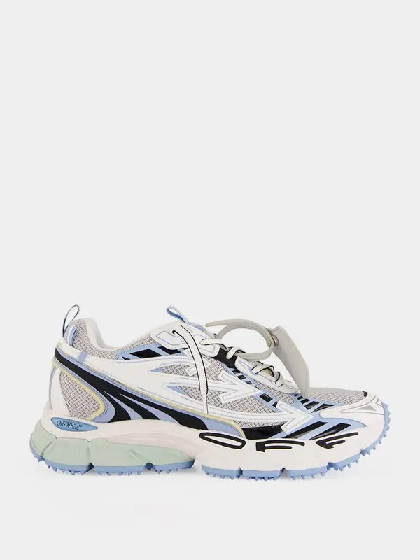 Off-White Be Right Back" Sneakers - Blue